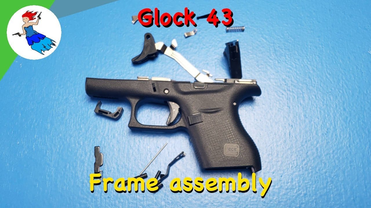 HOW TO REASSEMBLE GLOCK 43 // G43 and G43x Frame Reassembly - The Rogue ...