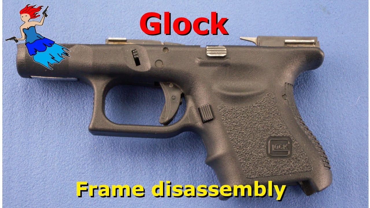 STEP BY STEP GLOCK FRAME DISASSEMBLY FOR THE EVERYDAY PERSON // Learn ...