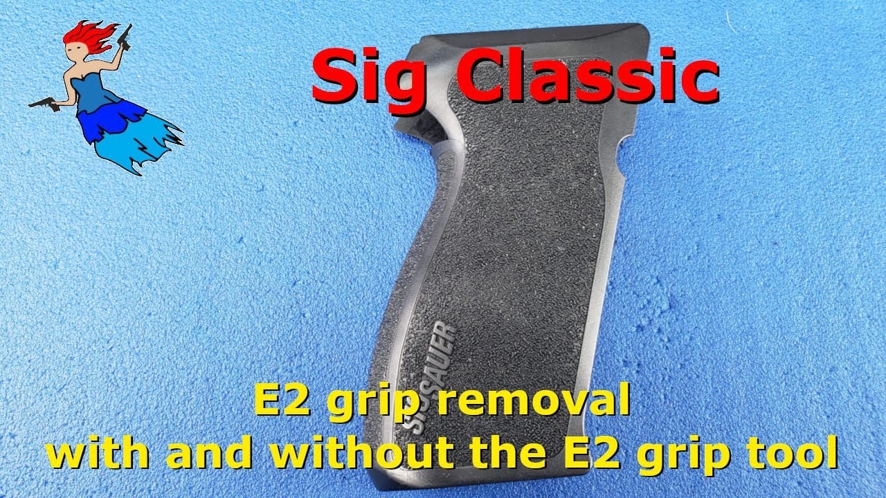 Sig Classic // E2 Grip Removal and install with and without the E2 grip ...