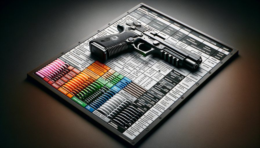 Navigating the World of Sig Sauer Recoil Spring Colors - The Rogue Banshee