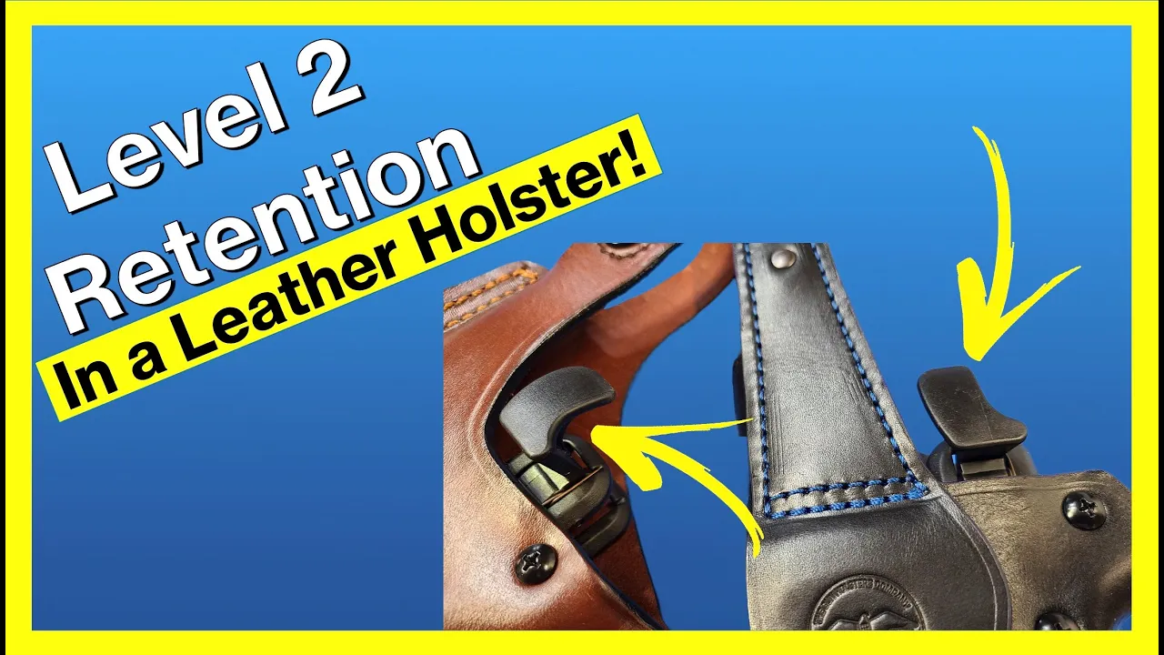 Falco Holsters Level 2 Retention Leather OWB Holster: The Perfect ...